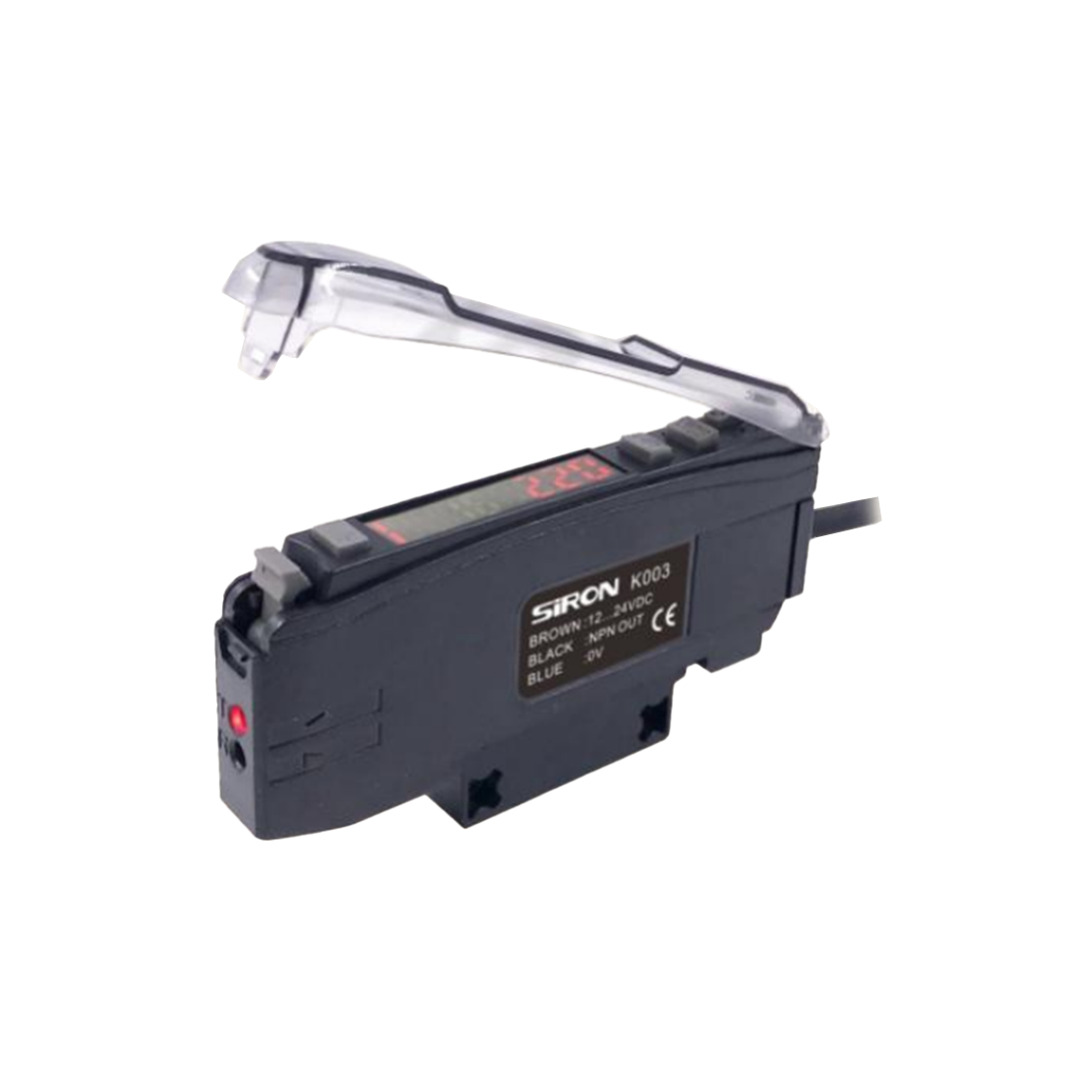 K003 K003/K003-P 新款双数显光纤传感器 - 电子谷 - 连接器全品类服务平台